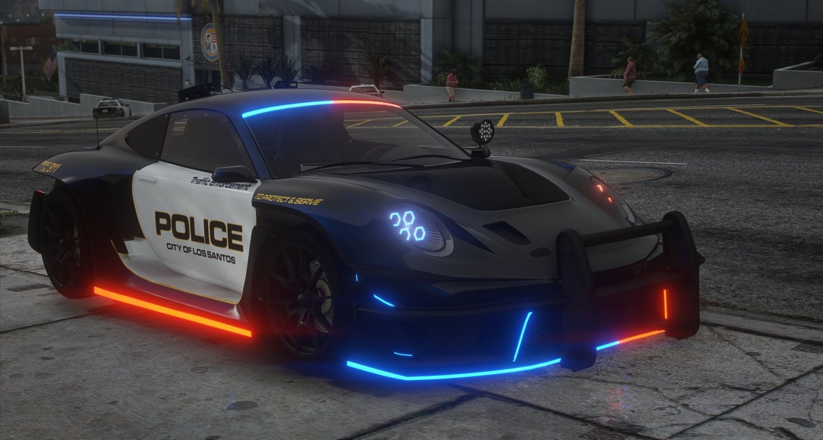 FiveM Lore Glass Light Police Cars — Non-ELS – Northern Modifications