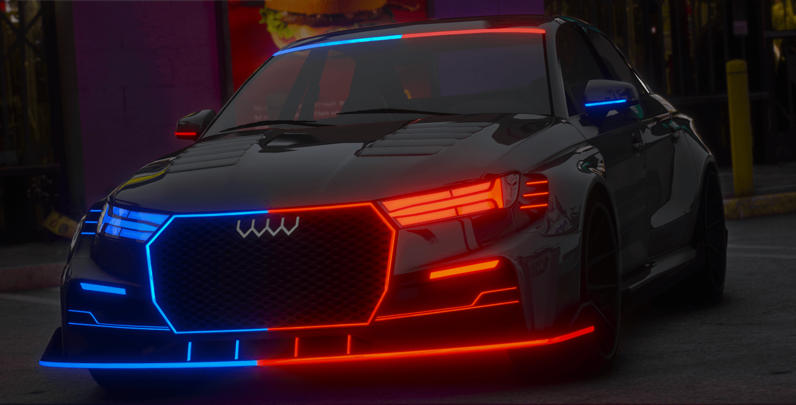 FiveM Lore Glass Light Police Cars — Non-ELS – Northern Modifications